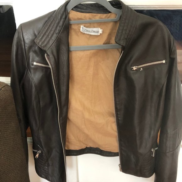 Vera Pelle | Jackets & Coats | Vera Pelle Leather Jacket | Poshmark